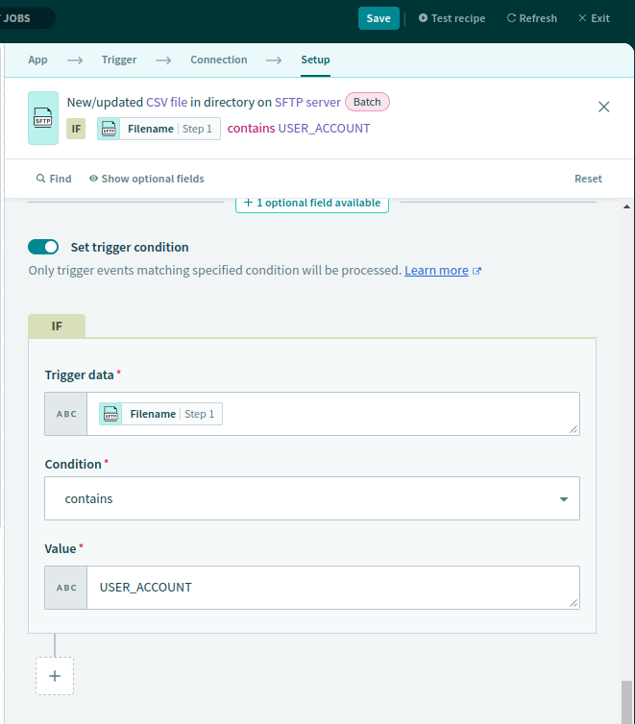 LCvista Connection for CSV files