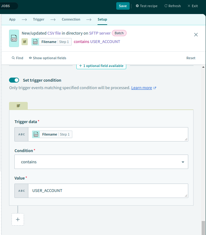 LCvista Connection for CSV files